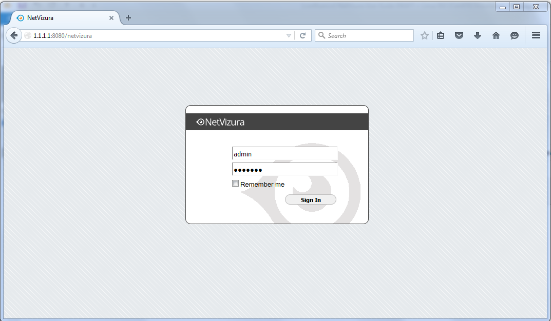 Windows Installation - NetVizura 4.3.0 User Guide - NetVizura User Guide